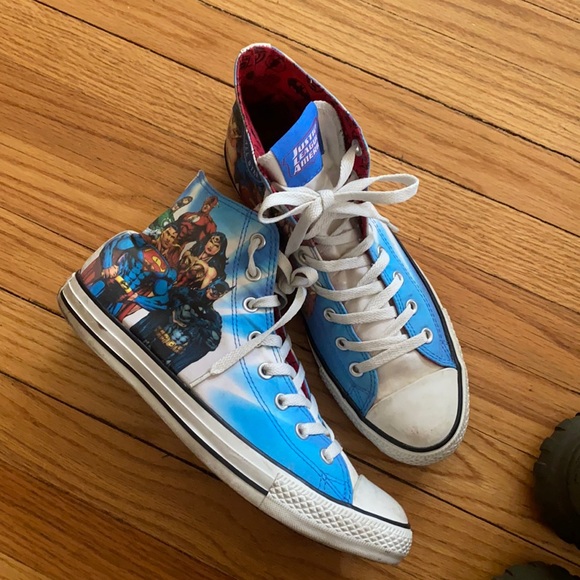 Converse | Shoes | Justice League Converse | Poshmark
